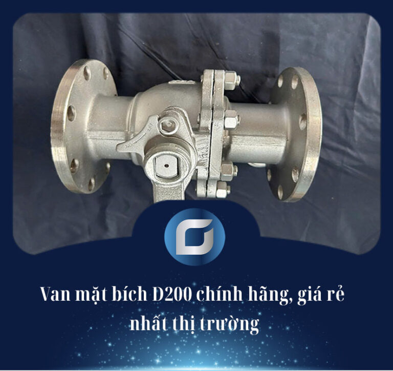 Van mặt bích D200 chính hãng, giá rẻ nhất thị trường
